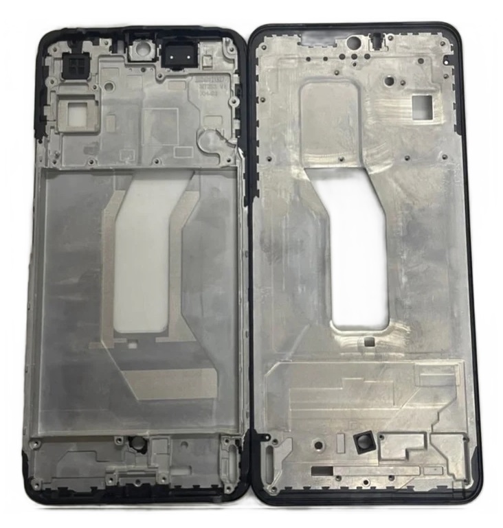 LCD Frame Middle Chassis for Vivo Y200e 5G - Black by Maxbhi.com