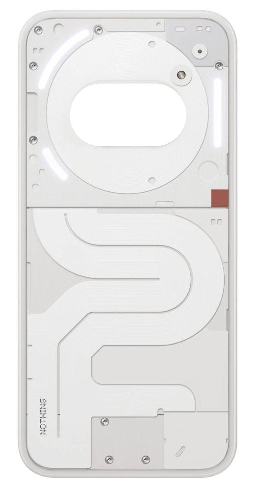 Back Panel Cover for Nothing Phone 2a - White - Maxbhi.com