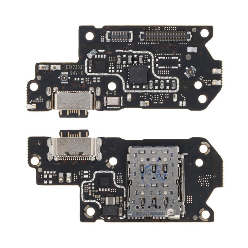 Charging Connector Flex PCB Board for Xiaomi Redmi Note 12 Discovery ...