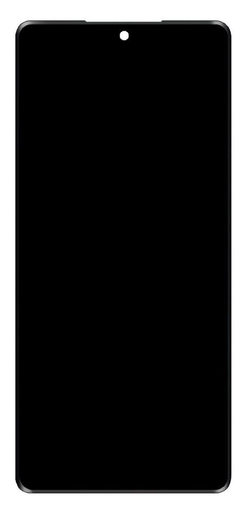 LCD with Touch Screen for Lava Blaze Curve - White by Maxbhi.com