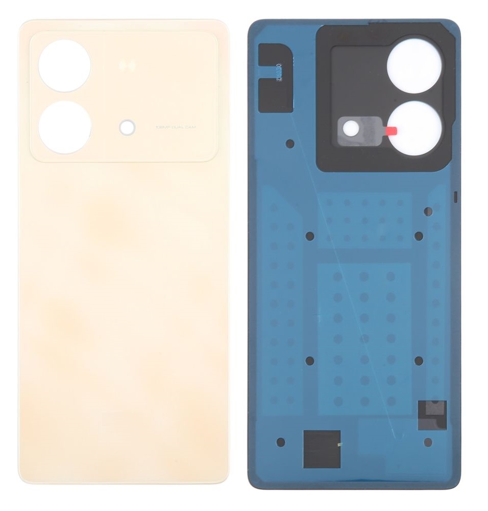 Back Panel Cover for Xiaomi Poco X6 Neo 5G - Orange - Maxbhi.com