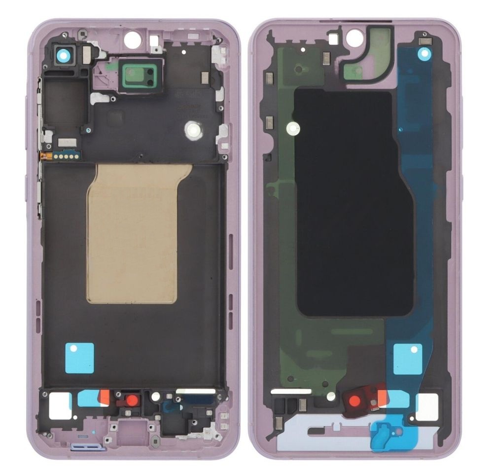 LCD Frame Middle Chassis for Samsung Galaxy A55 5G - Lilac by Maxbhi.com