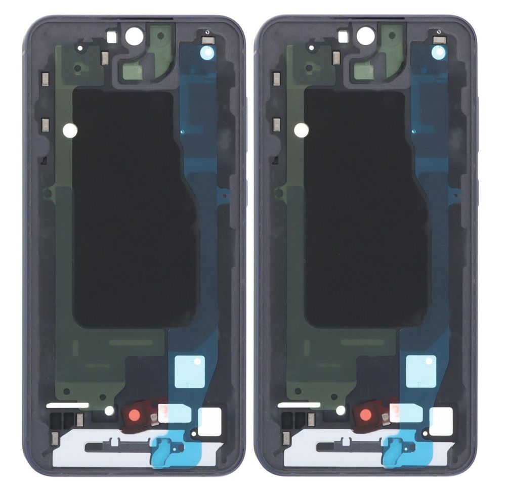 LCD Frame Middle Chassis for Samsung Galaxy A55 5G - White by Maxbhi.com
