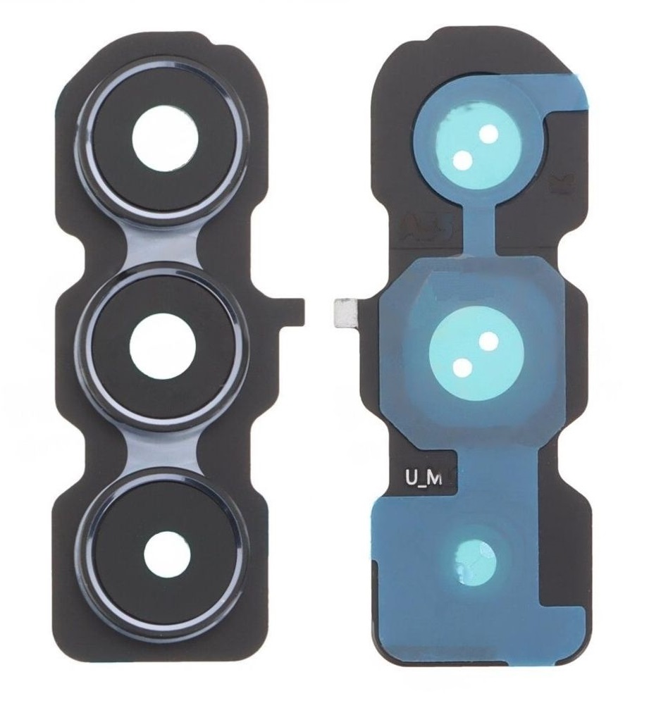 Camera Lens Glass with Frame for Samsung Galaxy A55 5G Light Blue by ...