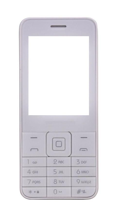 Full Body Housing for Karbonn Kphone 1 - White - Maxbhi.com