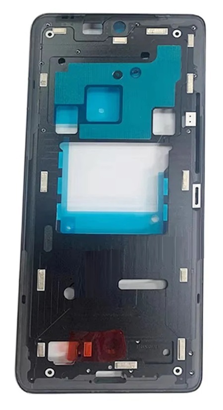 LCD Frame Middle Chassis for Motorola Edge 50 Pro - Black by Maxbhi.com