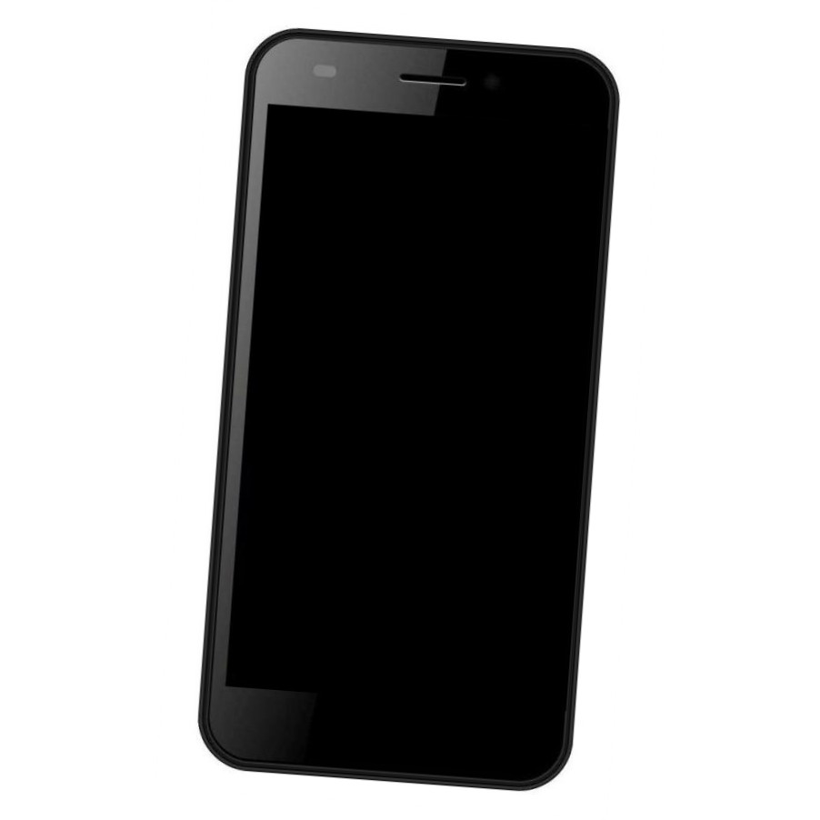 Middle Frame Ring Only for Lyf Wind 5 Black by Maxbhi.com