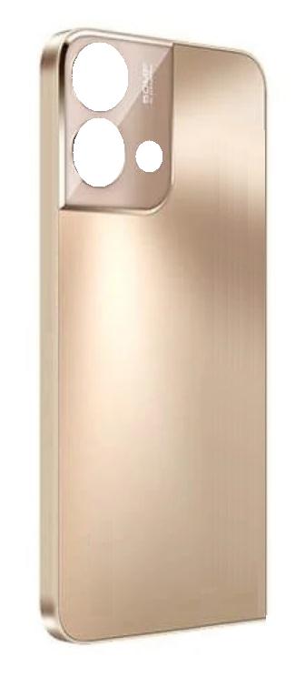 Back Panel Cover for Lava O2 - Gold - Maxbhi.com