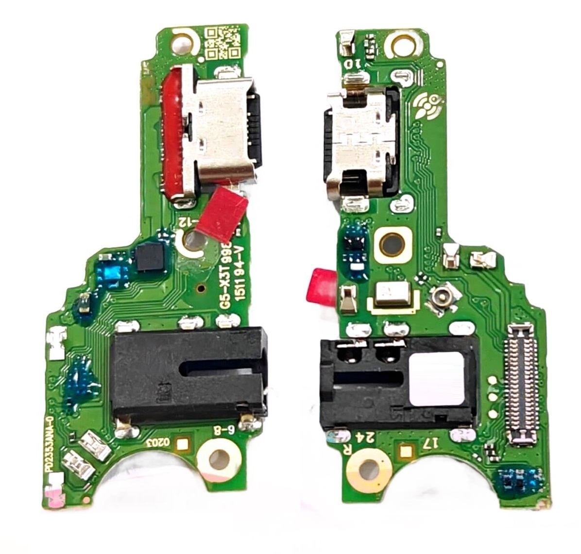Charging Connector Flex PCB Board for Vivo T3x 5G by Maxbhi.com