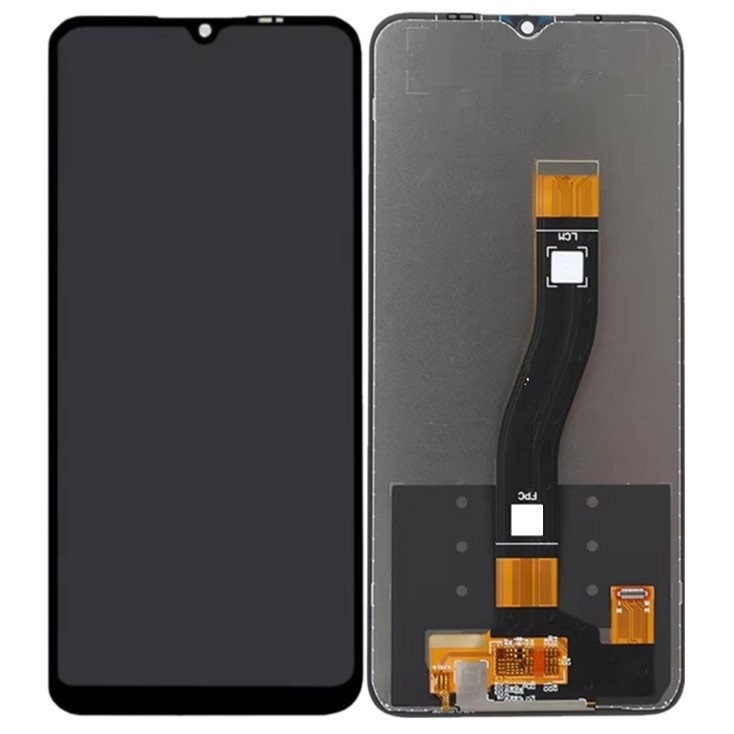 LCD with Touch Screen for Blackview Oscal Tiger 10 - White by Maxbhi.com