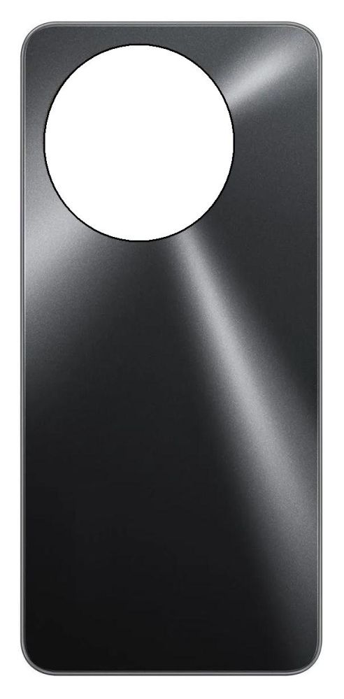 Back Panel Cover for Itel S24 - Black - Maxbhi.com