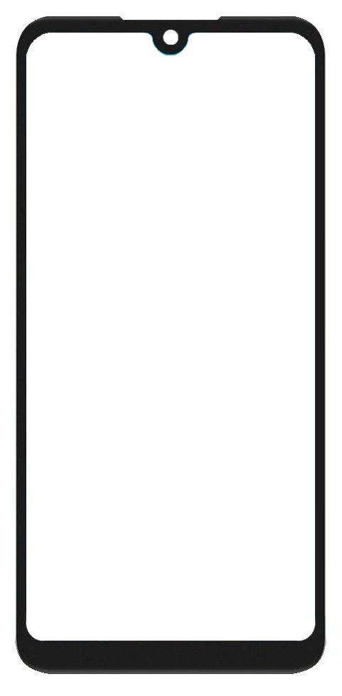 Replacement Front Glass for Itel A04 - White by Maxbhi.com