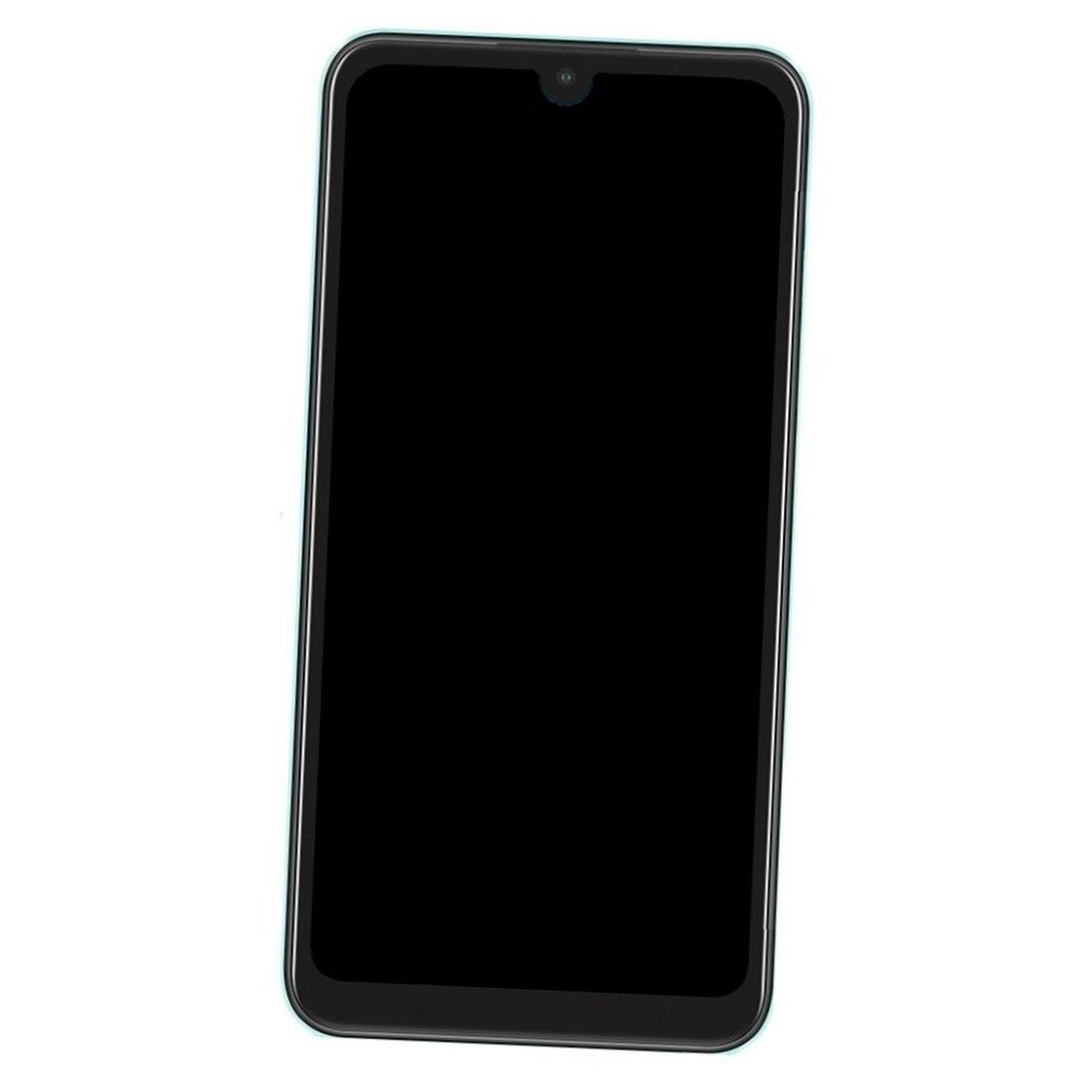 Camera Lens Glass with Frame for Itel A04 Black by Maxbhi.com