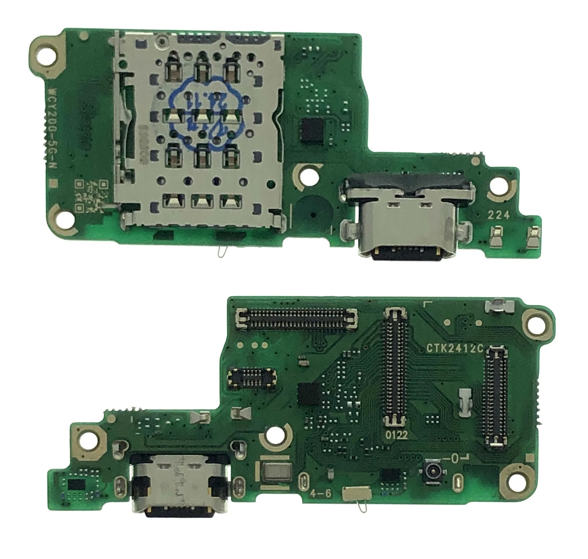 Charging Connector Flex PCB Board for Vivo V30e by Maxbhi.com