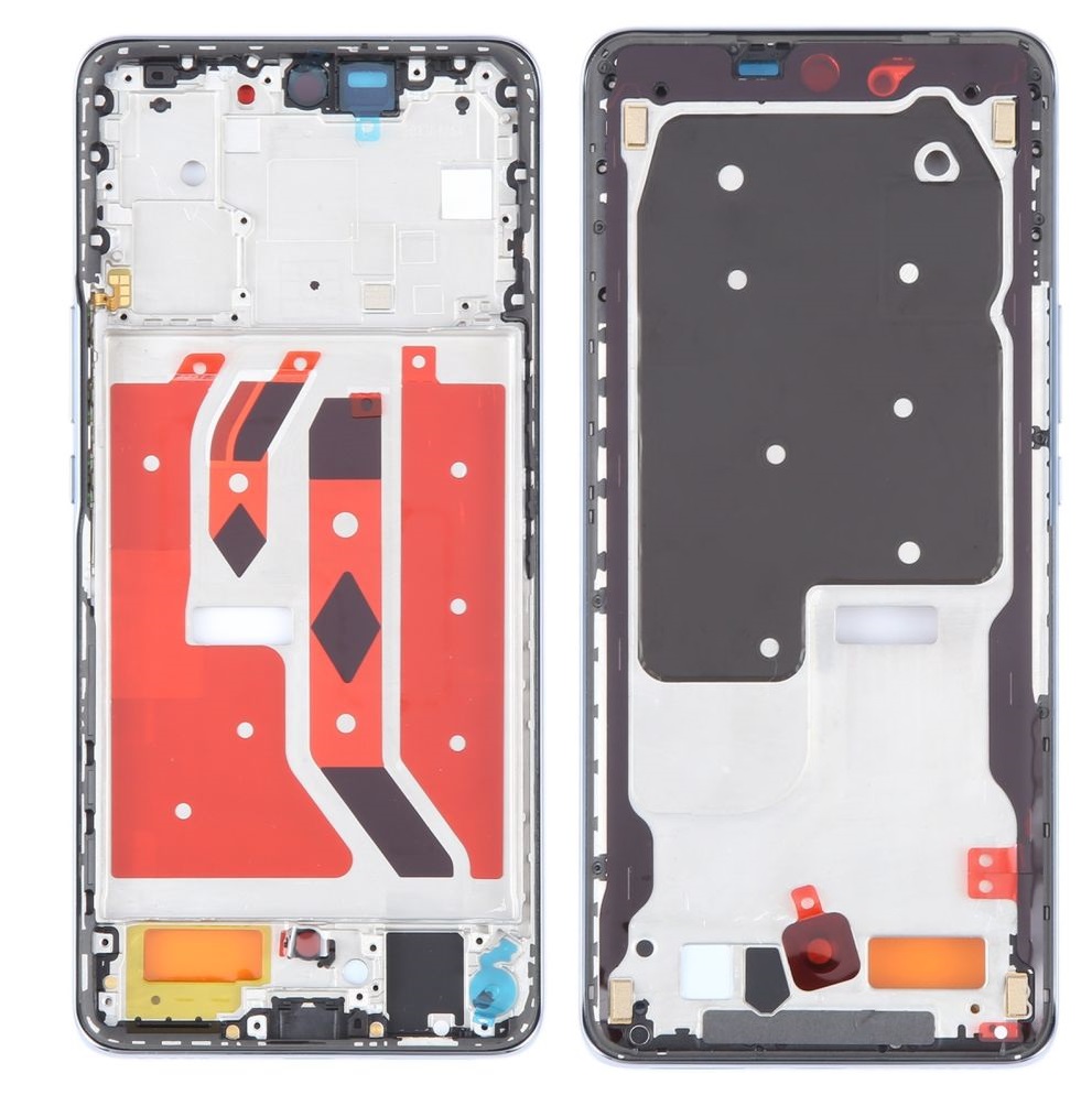 LCD Frame Middle Chassis for Honor X50 5G - Silver by Maxbhi.com