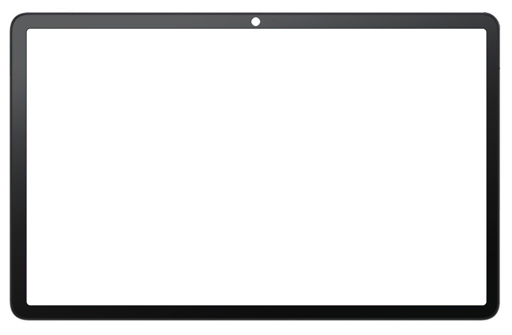Replacement Front Glass for TCL Tab 11 - Grey by Maxbhi.com