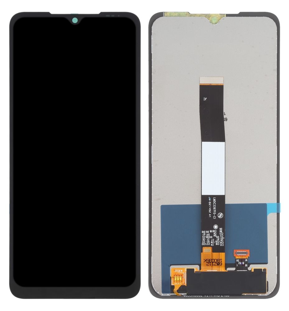 LCD with Touch Screen for Umidigi Bison X10 - Black by Maxbhi.com