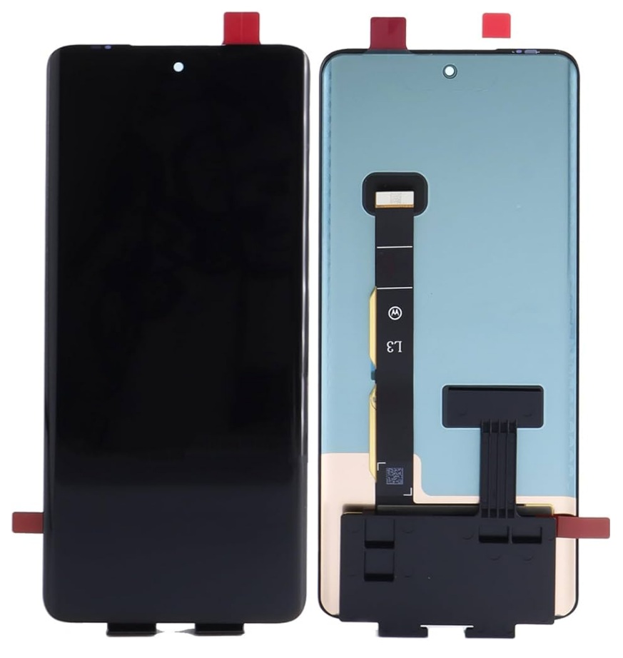 LCD with Touch Screen for Motorola Edge 2023 - White by Maxbhi.com