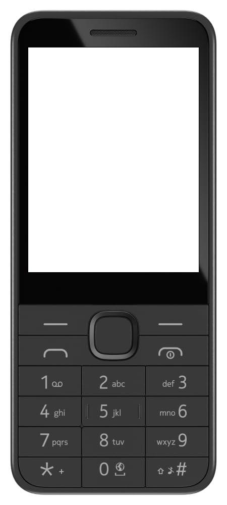 Full Body Housing for Nokia 220 4G 2024 - White - Maxbhi.com