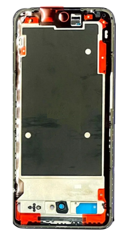 LCD Frame Middle Chassis for Oppo Reno 12 Pro - White by Maxbhi.com