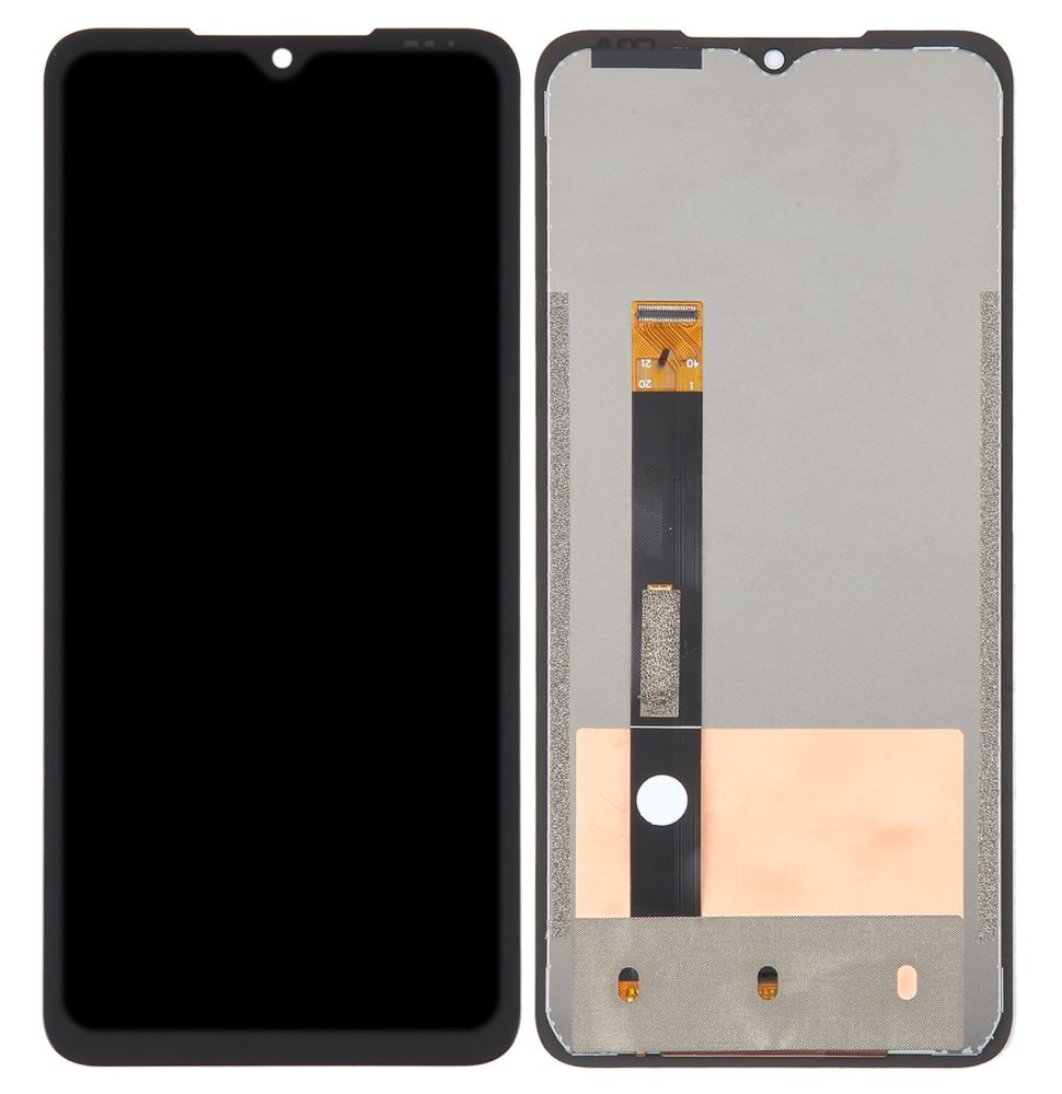 LCD with Touch Screen for Umidigi Bison X10G - Black by Maxbhi.com