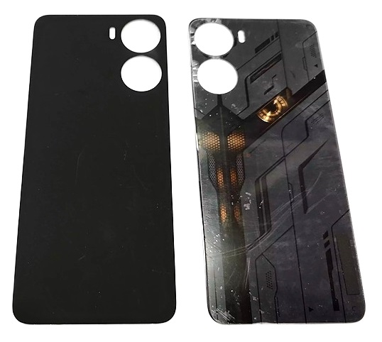 Back Panel Cover for ZTE Nubia Neo 5G - Black - Maxbhi.com