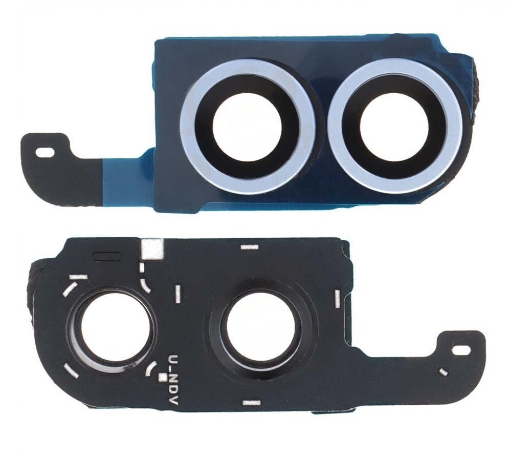 Camera Lens Glass with Frame for Samsung Galaxy Z Flip6 Blue by Maxbhi.com