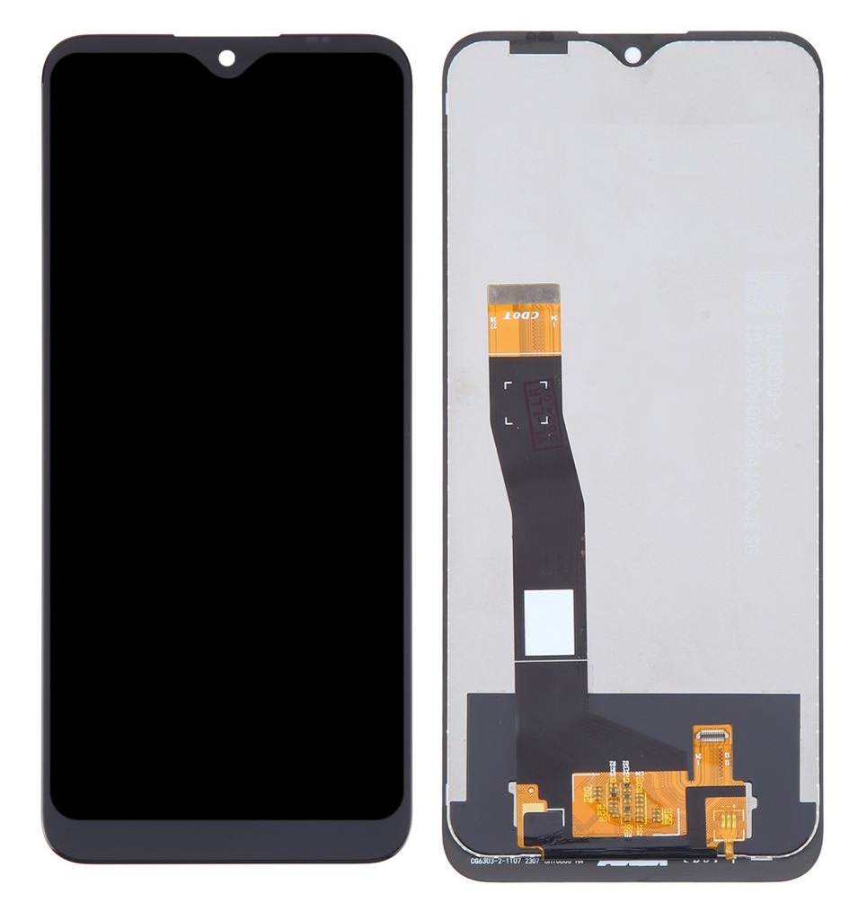 LCD with Touch Screen for Nokia C110 - Grey by Maxbhi.com