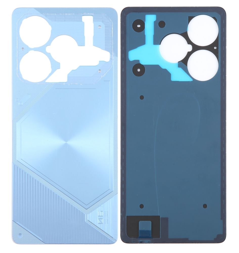 Back Panel Cover for Tecno Pova 6 - Blue - Maxbhi.com