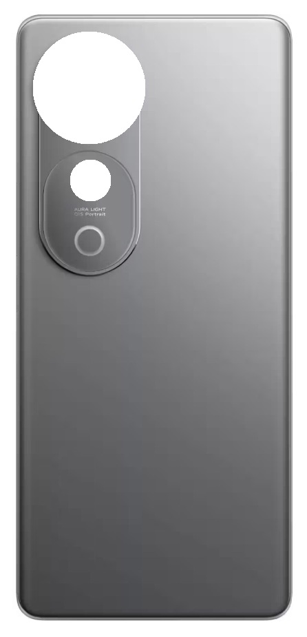 Back Panel Cover for Vivo V40 Pro - Grey - Maxbhi.com