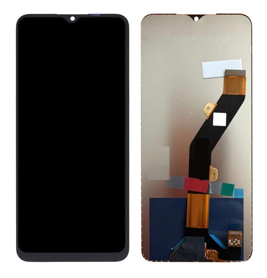LCD with Touch Screen for Itel A50C - Black by Maxbhi.com