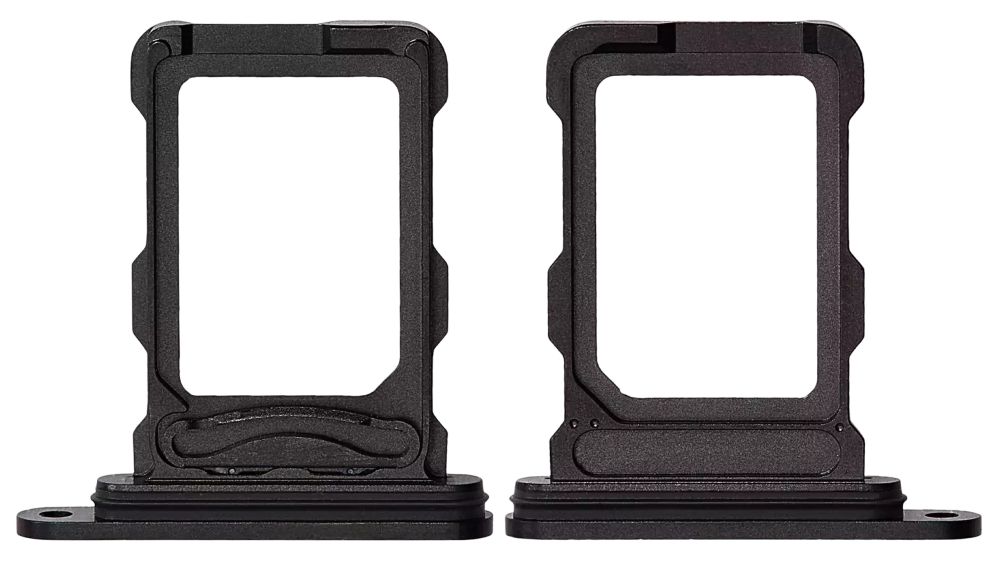 SIM Card Holder Tray for Apple iPhone 16 Pro Max - Black - Maxbhi.com