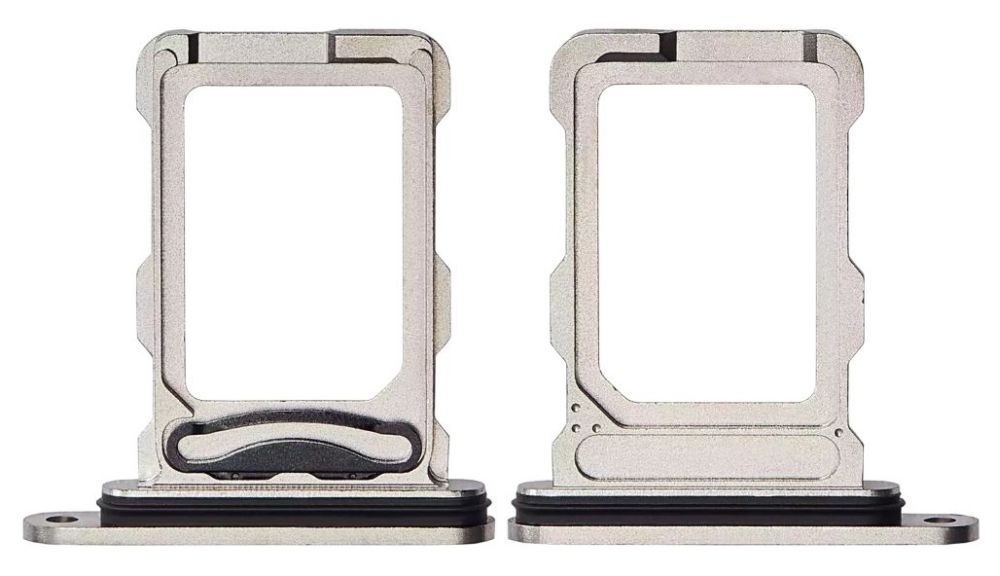SIM Card Holder Tray for Apple iPhone 16 Pro Max - Titanium - Maxbhi.com