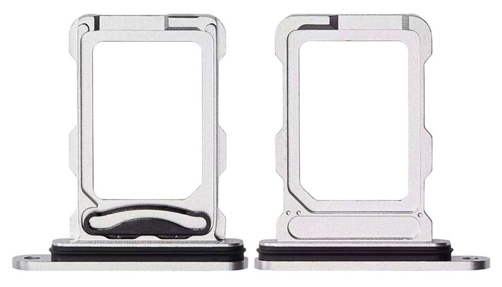 SIM Card Holder Tray for Apple iPhone 16 Pro Max - White - Maxbhi.com