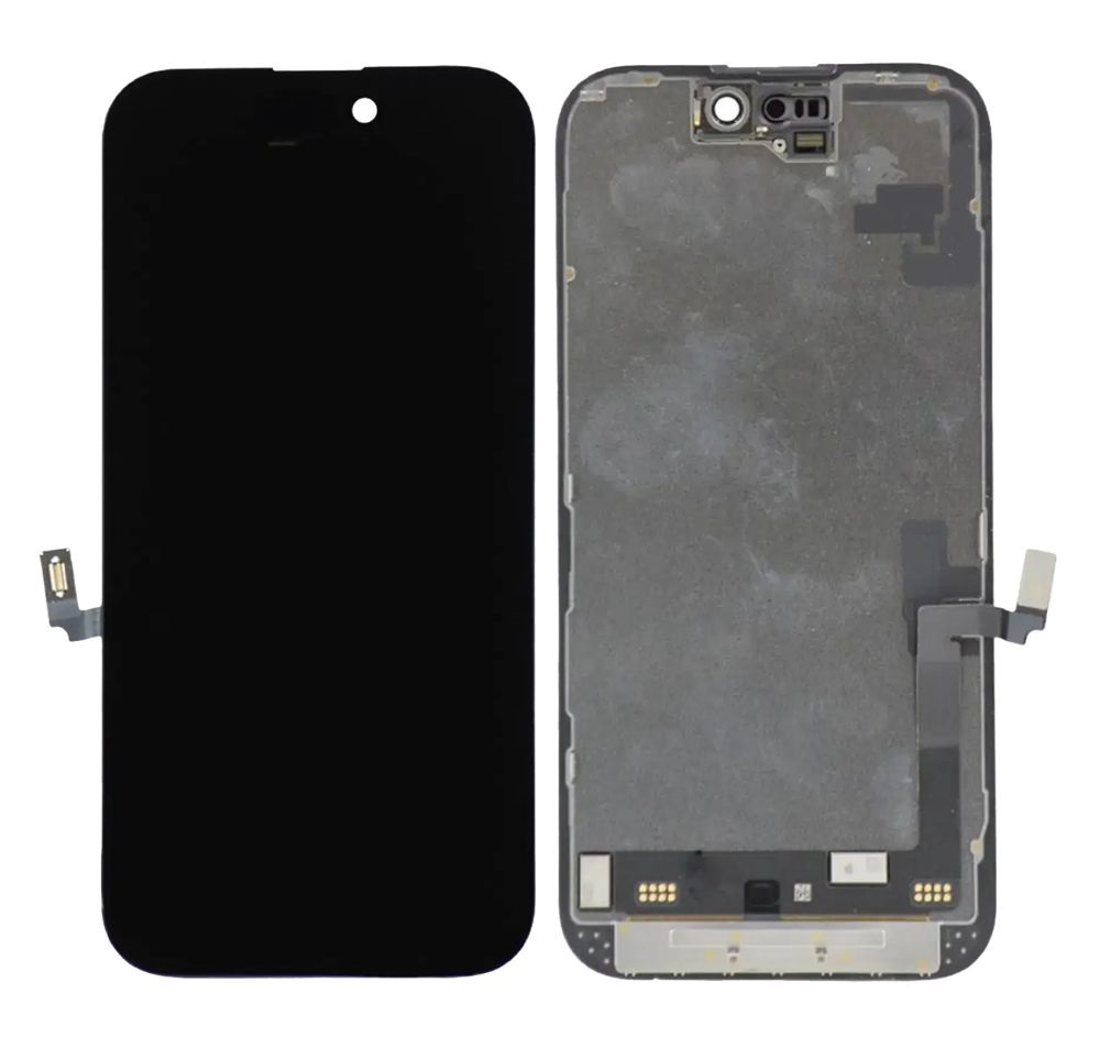 LCD with Touch Screen for Apple iPhone 16 - Black by Maxbhi.com