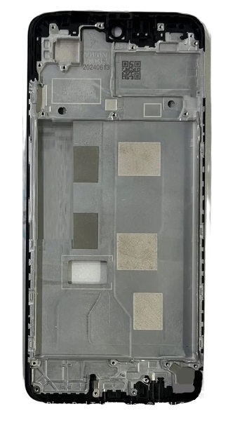 LCD Frame Middle Chassis for Oppo A3x 4G - White by Maxbhi.com