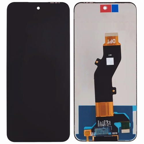 LCD with Touch Screen for Infinix Hot 50 5G - White by Maxbhi.com