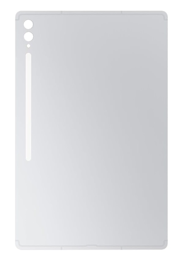 Back Panel Cover for Samsung Galaxy Tab S10 Plus 5G - Silver - Maxbhi.com