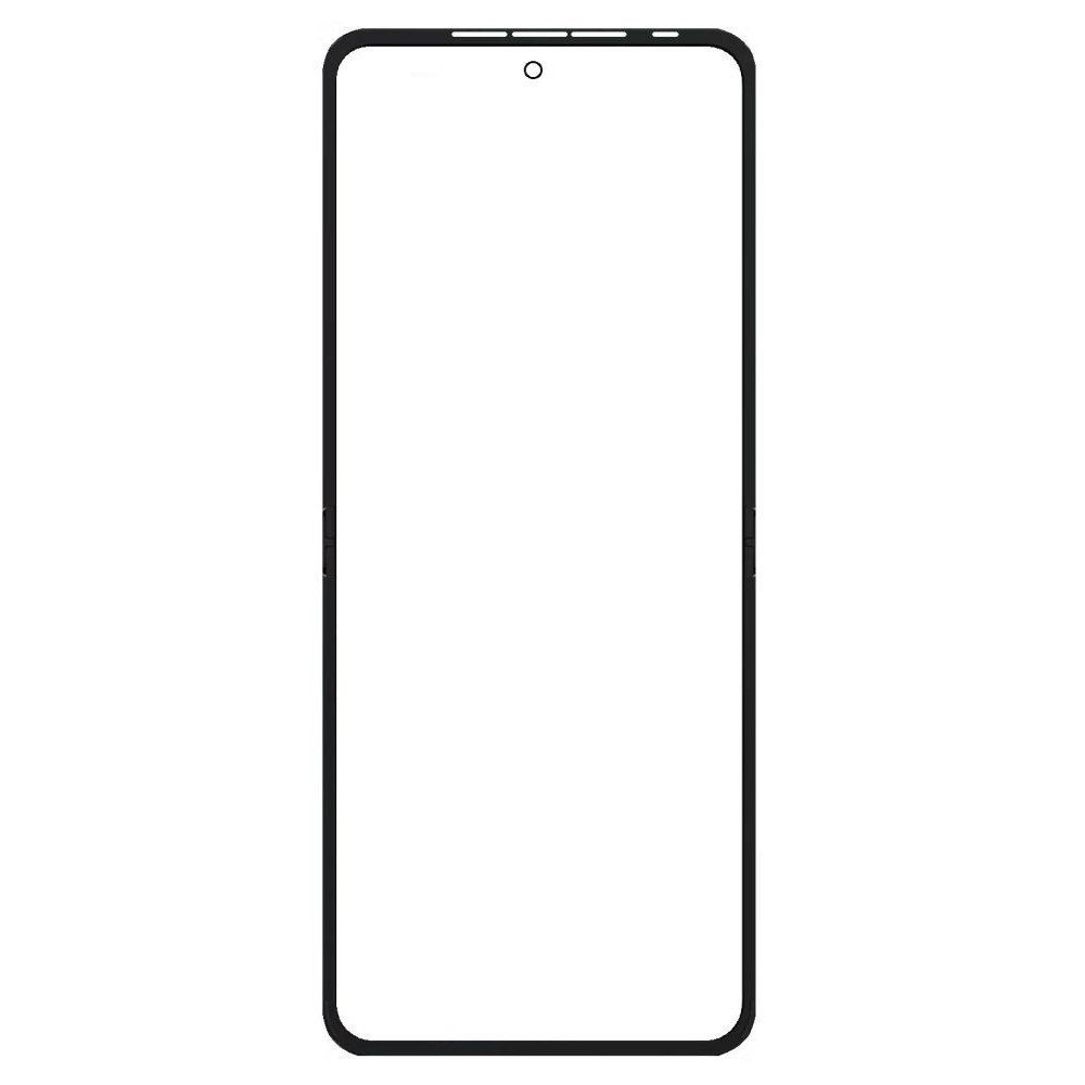 Replacement Front Glass for Infinix Zero Flip 5G - Pink by Maxbhi.com