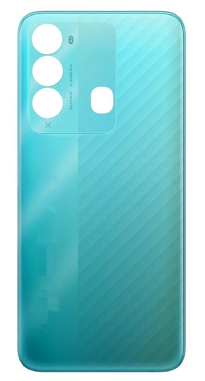 Back Panel Cover for Itel P38 - Green - Maxbhi.com