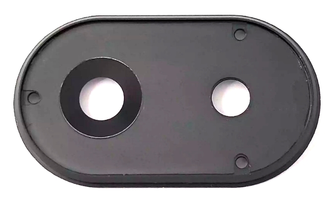 Camera Lens Glass with Frame for Blackview Tab 18 White by Maxbhi.com