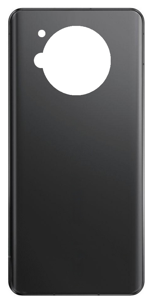 Back Panel Cover for Sharp Aquos R7s - Black - Maxbhi.com