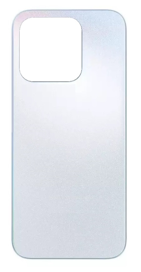 Back Panel Cover for Honor X8b - Silver - Maxbhi.com