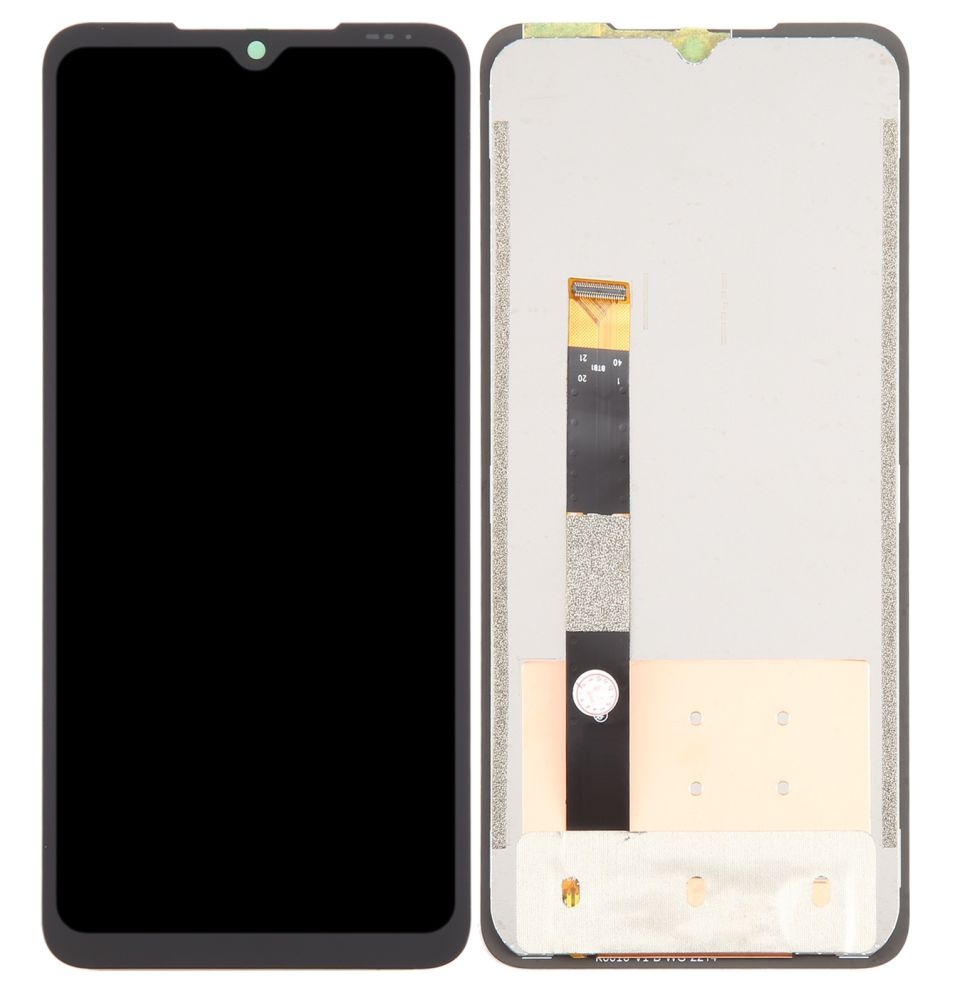 LCD with Touch Screen for Umidigi Bison X10S NFC - Black by Maxbhi.com