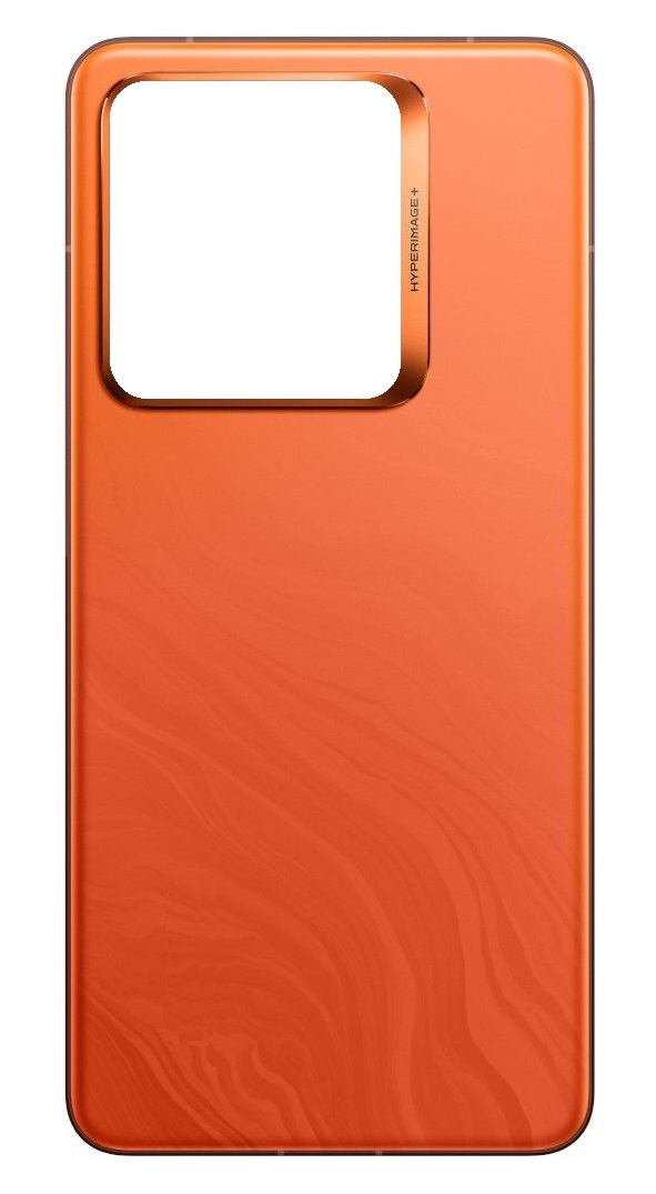 Back Panel Cover for Realme GT 7 Pro - Orange - Maxbhi.com