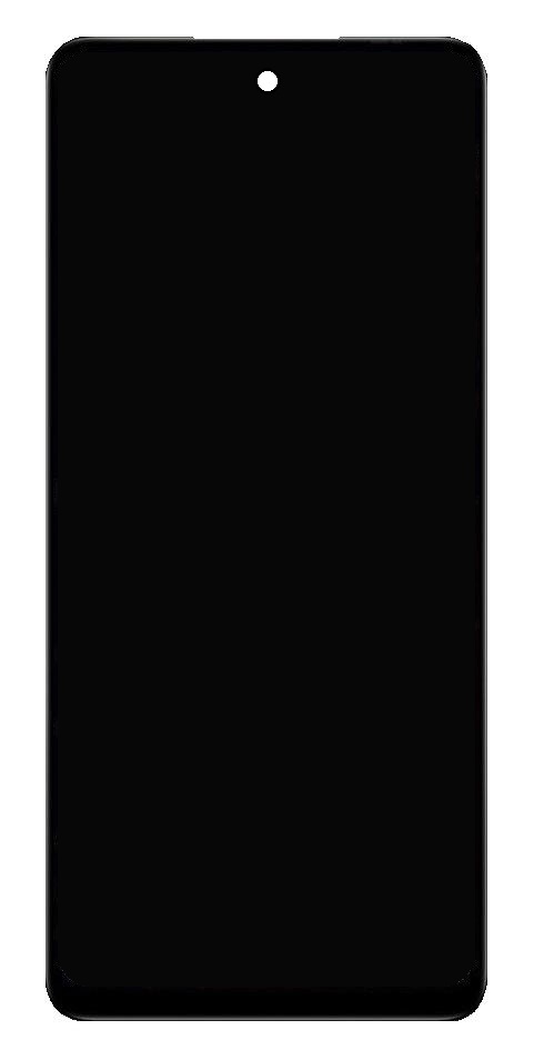 LCD with Touch Screen for Lava Yuva 4 - Black by Maxbhi.com