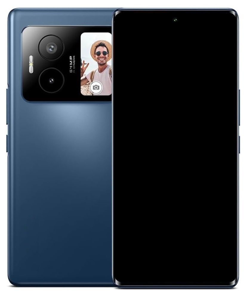 Back Panel Cover for Lava Blaze Duo 5G - Black - Maxbhi.com