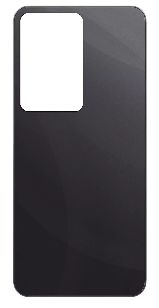 Back Panel Cover for Realme 14x 5G - Black - Maxbhi.com