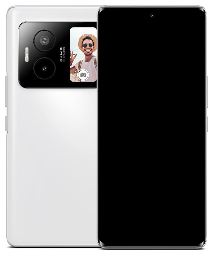Full Body Housing for Lava Blaze Duo 5G - White - Maxbhi.com