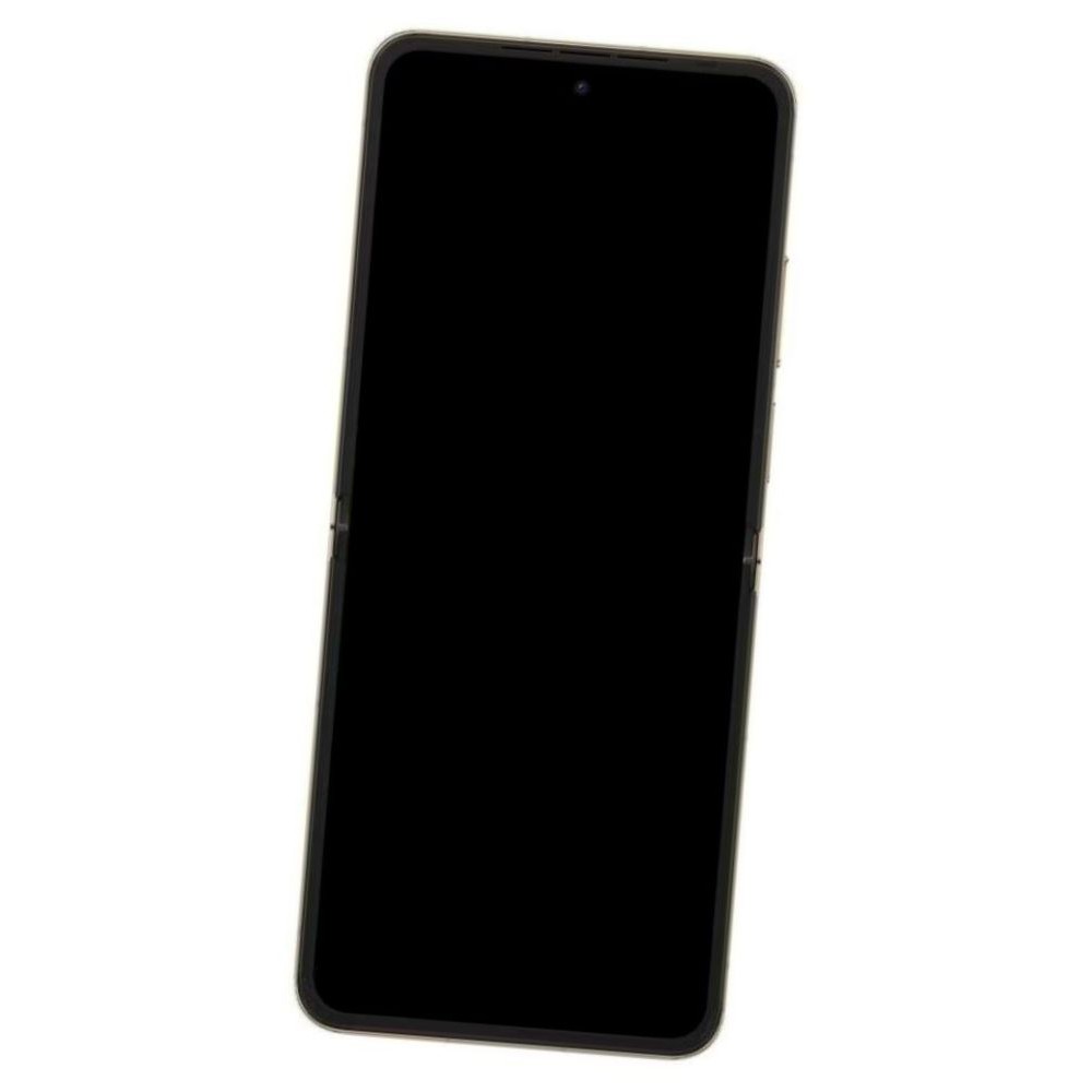 Middle Frame Ring Only for Tecno Phantom V Flip2 White by Maxbhi.com